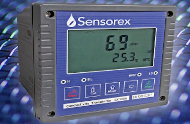 Sensorex Introduces its CX-3000 Transmitter | Water Technology