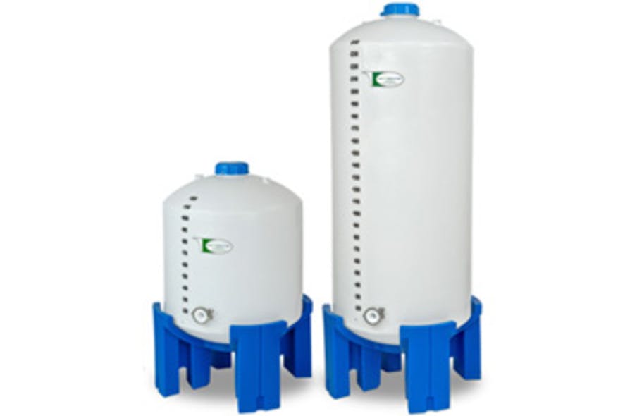 Molded plastic tank stand | Water Technology