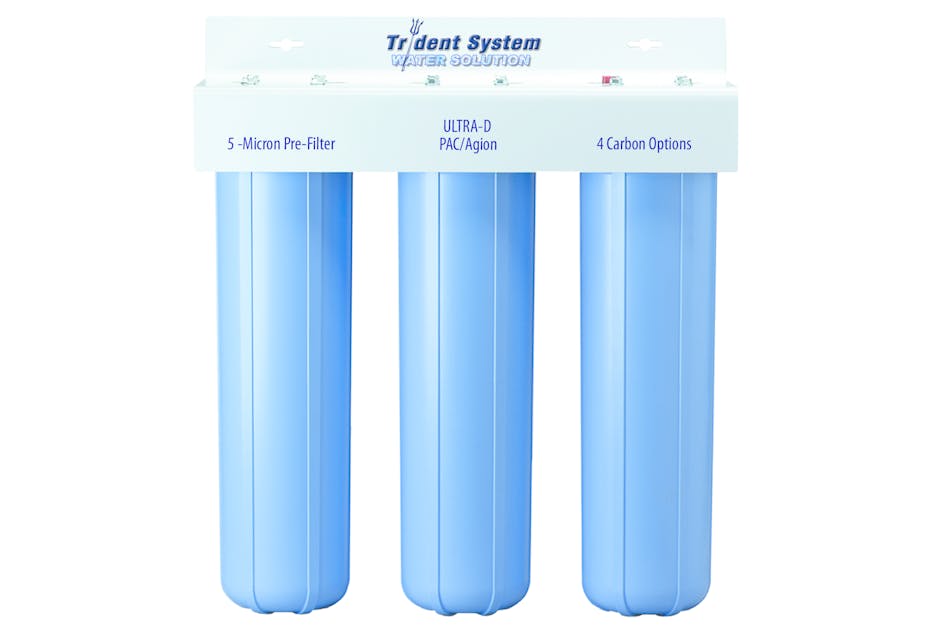 Three-stage filtration system | Water Technology