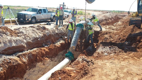 Produced water pipeline in New Mexico completed by Holland Services ...
