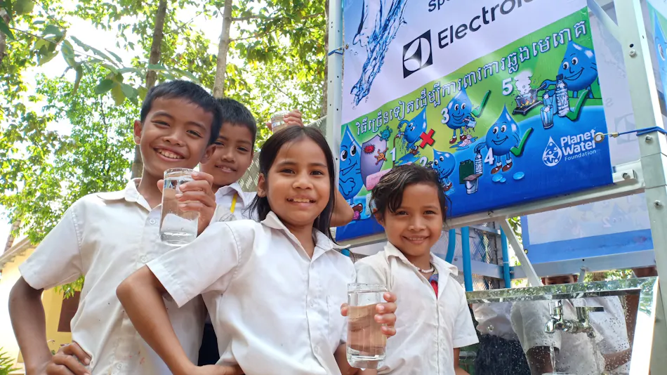 Planet Water Foundation, Electrolux partnership brings clean water to ...
