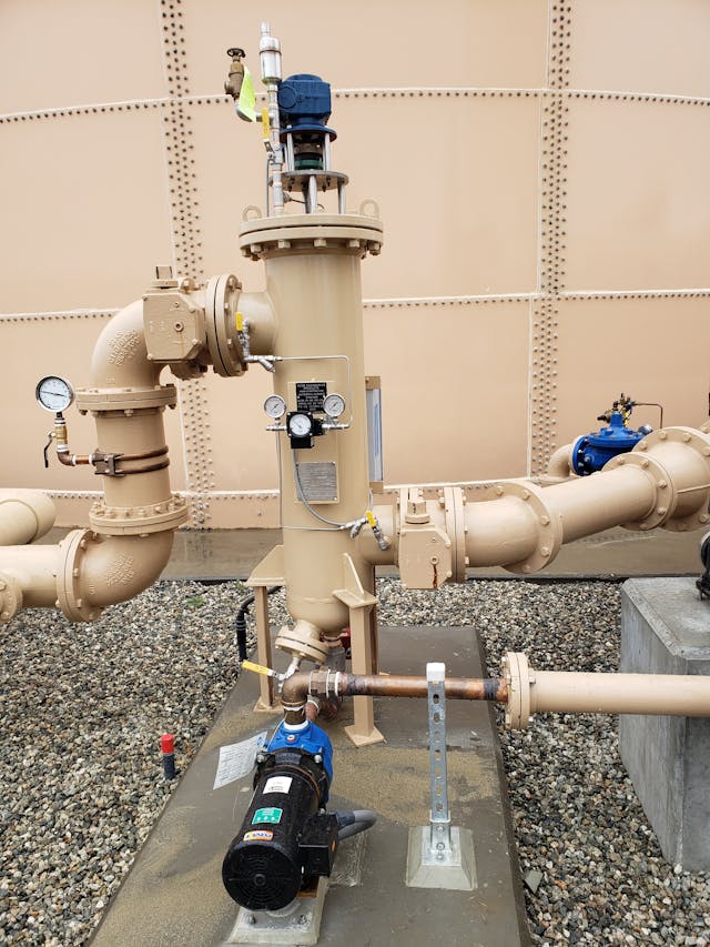 Automatic scraper strainers protect critical membrane systems | Water ...