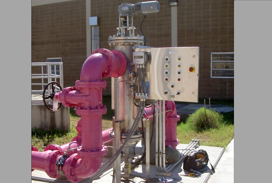 Automatic scraper strainers protect critical membrane systems | Water ...