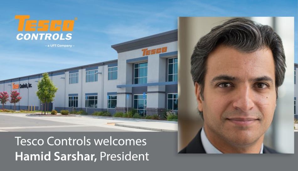 TESCO Controls names new president | Water Technology