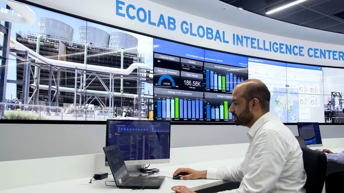 Ecolab Global Intelligence Center helps steel plant enhance operational efficiency and ...